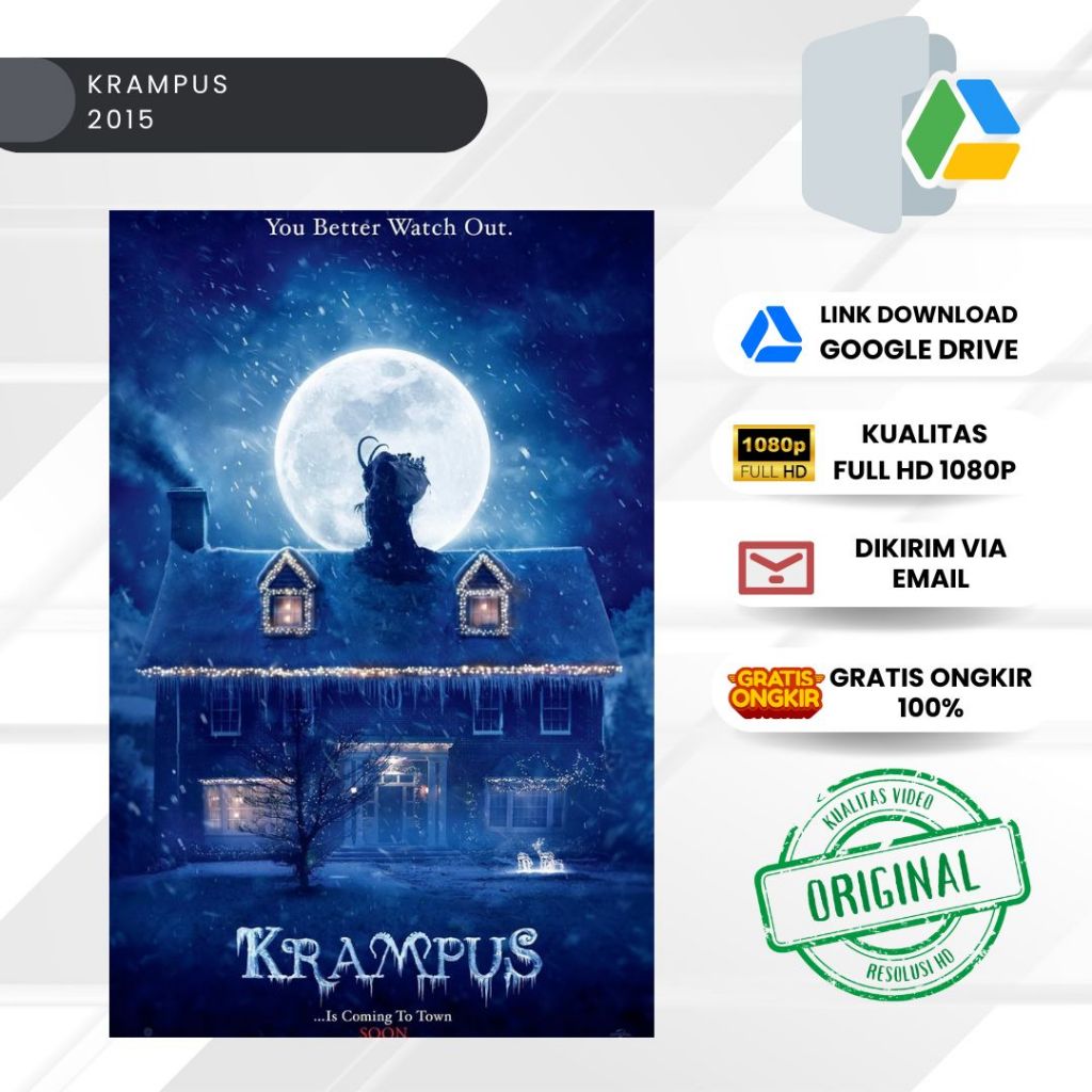Jual Film Krampus (2015) 1080p (GoogIedrive) | Shopee Indonesia