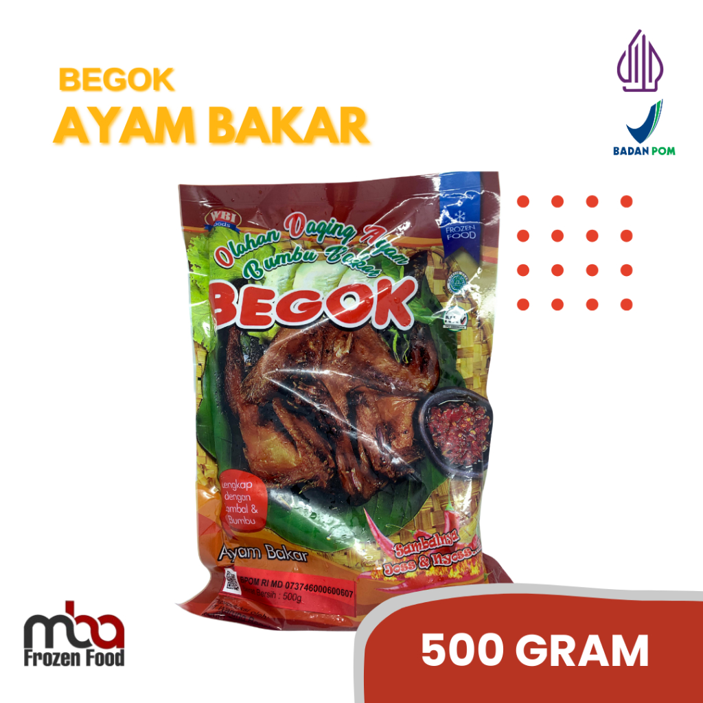 Jual BEGOK Ayam Bakar/ Ayam /Siap Makan /Frozen Food /Masakan Rumah ...