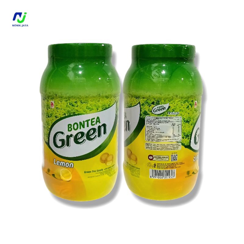 Jual Permen Bontea GreenTea Lemon Toples Isi 200 Butir@3g | Shopee ...