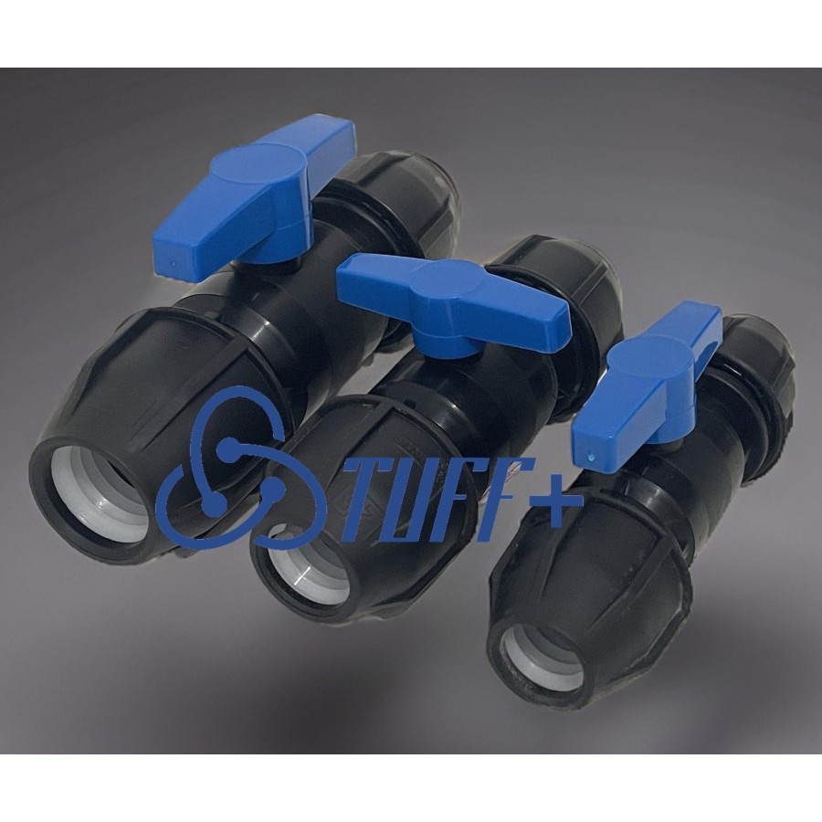 Jual HDPE Fitting - Stop Kran / Ball Valve 20mm (1/2 inch) Merk Fish ...