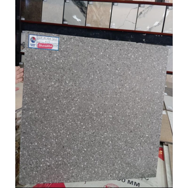Jual Granit Arna Arcadia Terazo Grey matt 60x60 | Shopee Indonesia