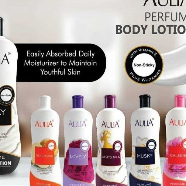 Jual Aulia Body Lotion 600ml / Aroma Parfum Yang Segar - Lotion Aulia ...