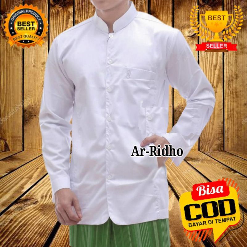 Jual Jas Koko Hitam Pria Koko Putih Semi Jas Koko Terompah Dewasa ...