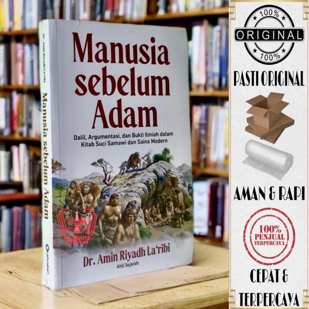 Jual Buku Manusia Sebelum Adam - Dalil, Argumentasi, Dan Bukti Ilmiah ...