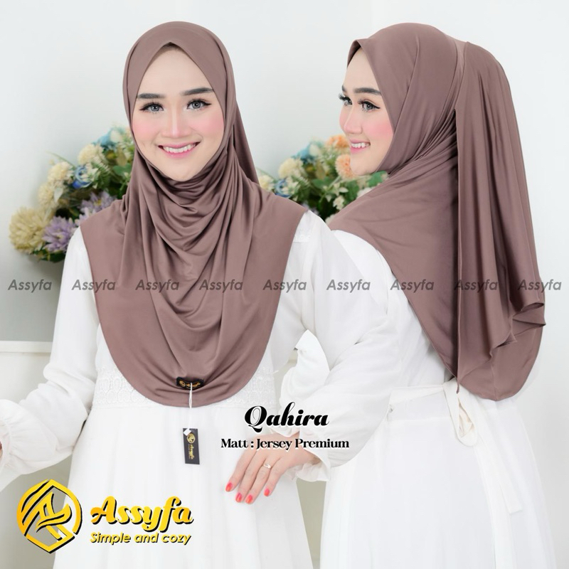 Jual Assyfa Hijab QAHIRA Matt Jersey Premium | Shopee Indonesia