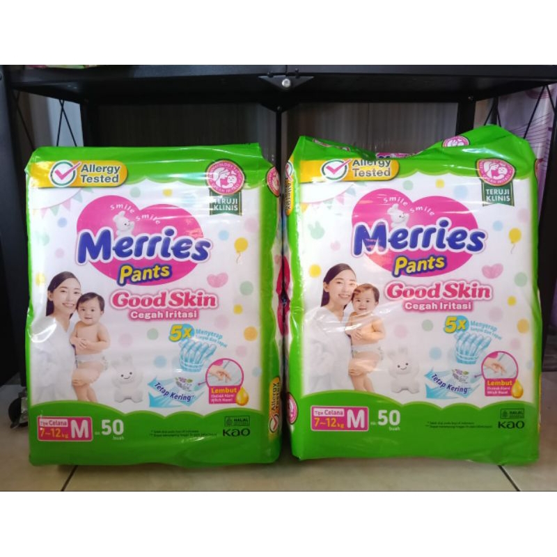 Jual MERRIES PANTS GOOD SKIN M-50 (2 BALL) | Shopee Indonesia