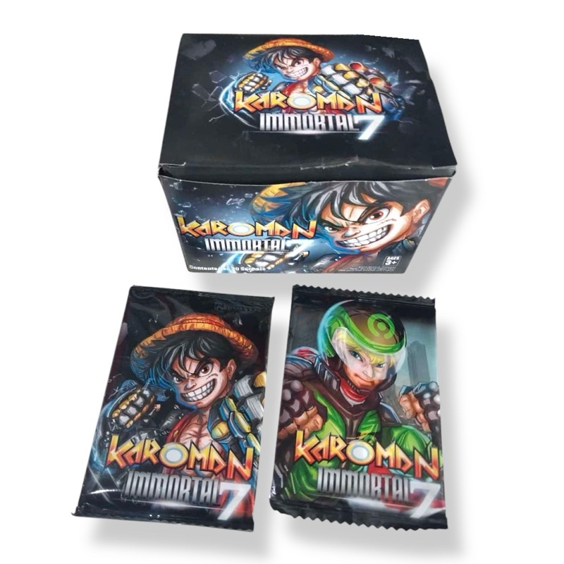 Jual [1 box] Kartu Karoman Immortal seri 7 dan 6 || Kartu Karoman ...