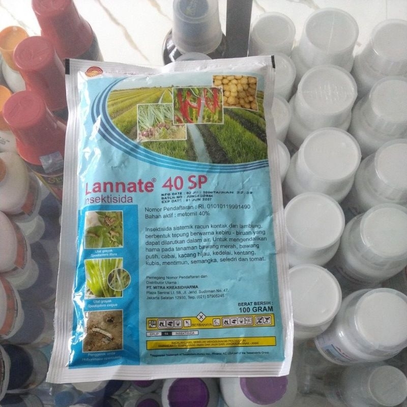 Jual INSEKTISIDA LANNATE 40SP KEMASAN 100GR MITRA KREASIDHARMA | Shopee ...