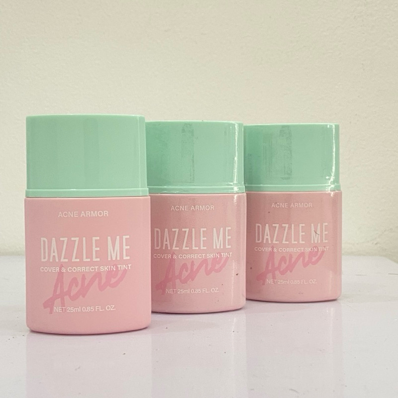 Jual DAZZLE ME Acne Armor Cover & Correct Skin Tint Beauty Liquid ...