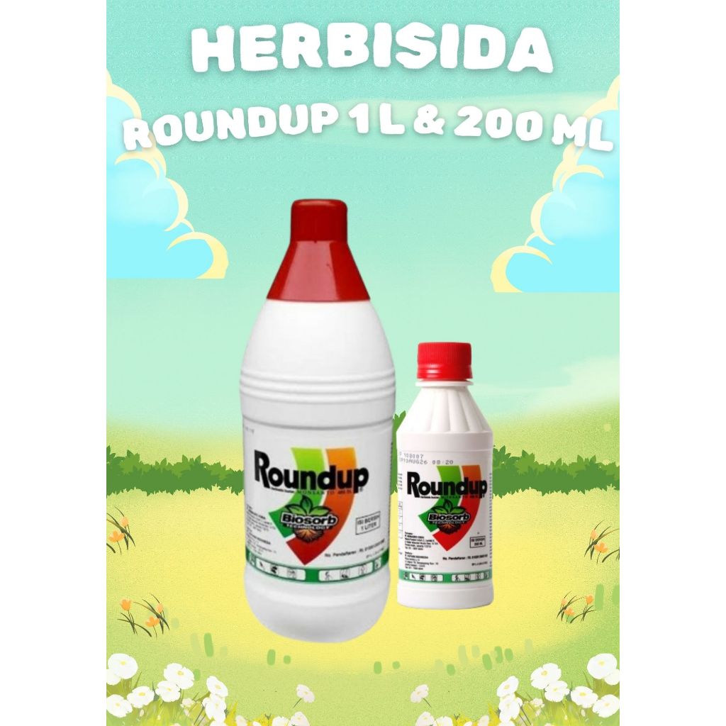 Jual Roundup Herbisida 1L & 200 ML | Shopee Indonesia