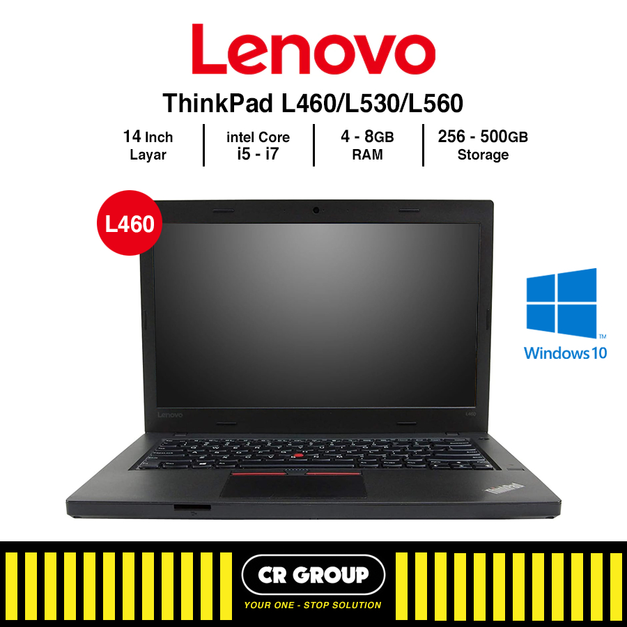 Jual Laptop Lenovo ThinkPad L Series L560/L460/L540/L530/L430 Intel Core i5 Gen 6 RAM 8GB/16GB ...