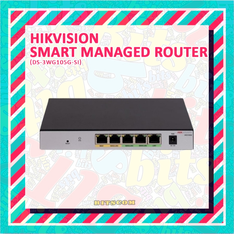 Jual Router Hikvision Smart Managed Router 5-port Gigabit, AP ...