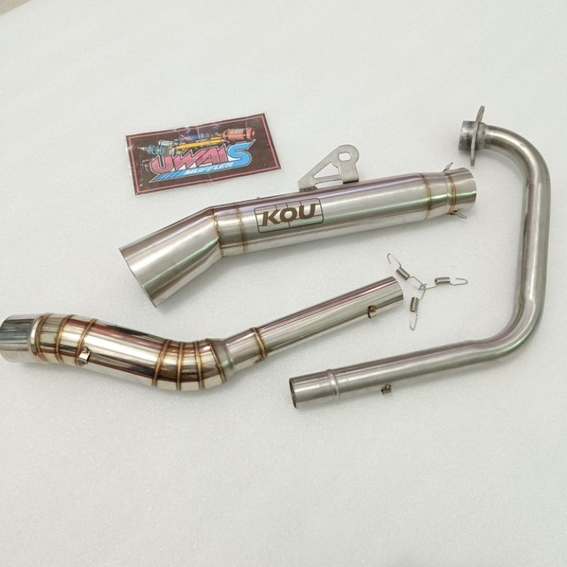 Jual exhaust tmx, raider, snper, RS, russtc, skygo, viperman, bajaj ...