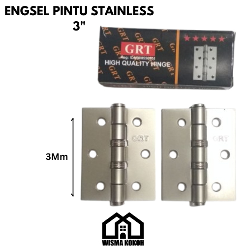 Jual 1 DUS (6SET) GRT ENGSEL PINTU / BEARING / JENDELA / LEMARI TEBAL 3 ...