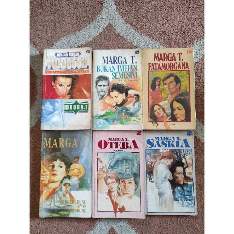 Jual Novel Murah Obral Original By Marga T | Shopee Indonesia