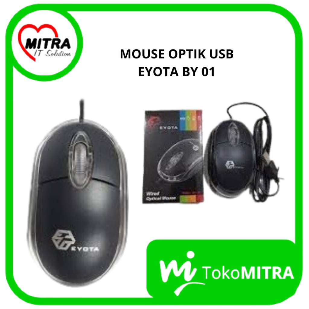 Jual MOUSE OPTIK USB EYOTA BY 01 | Shopee Indonesia