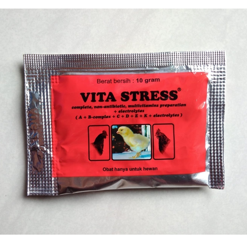 Jual VITA STRESS 10 GRAM SERBUK LARUT AIR MEDION(MENCEGAH STRESS ...