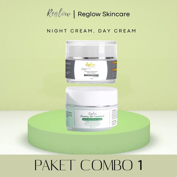 Jual Paket Combo 1 Reglow Whitening Cream Solusi Flek Hitam, Pencerah ...