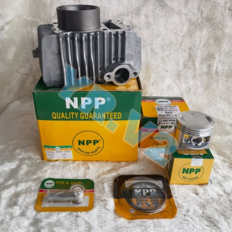 Jual Blok seher silinder boring KAZE kawasaki plus piston kit seher ...