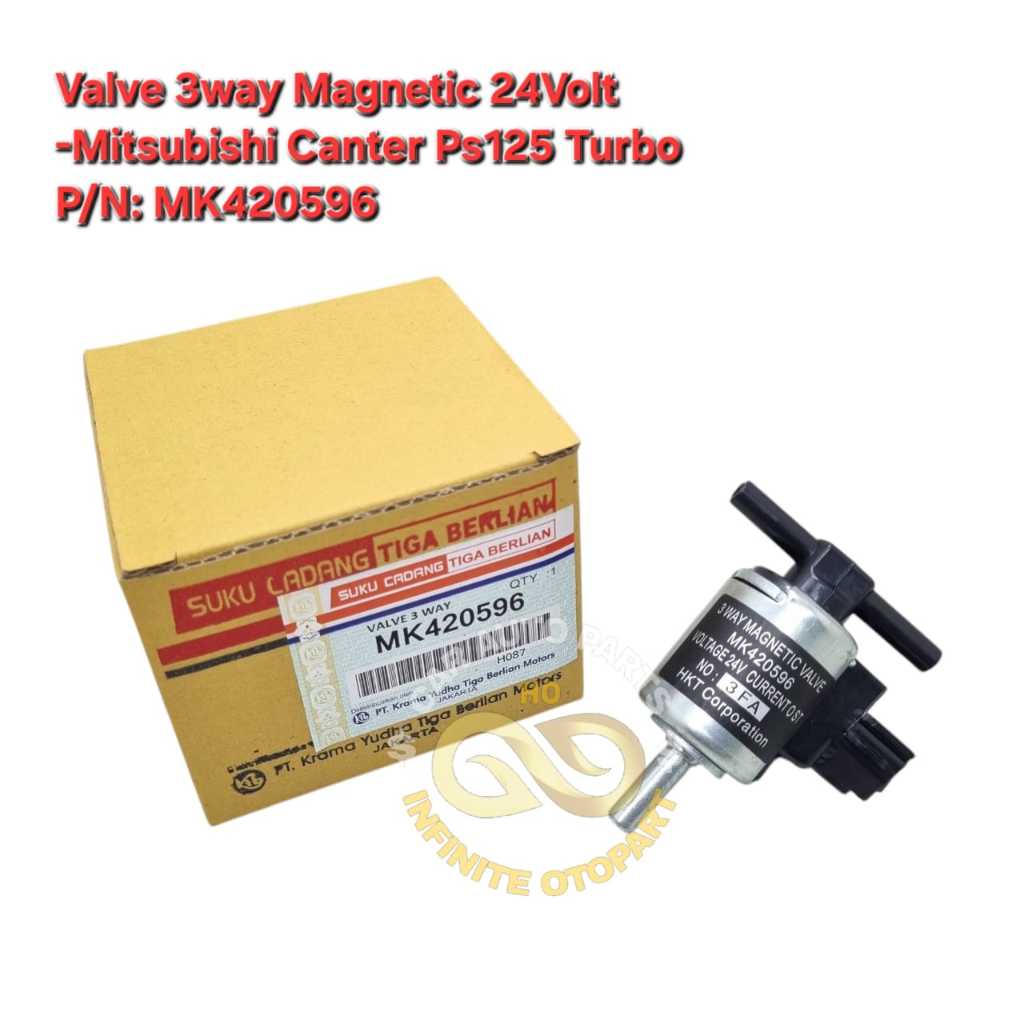 Jual VALVE 3 WAY VALVE BRAKE MITSUBISHI PS125TURBO MK420596 GOOD ...