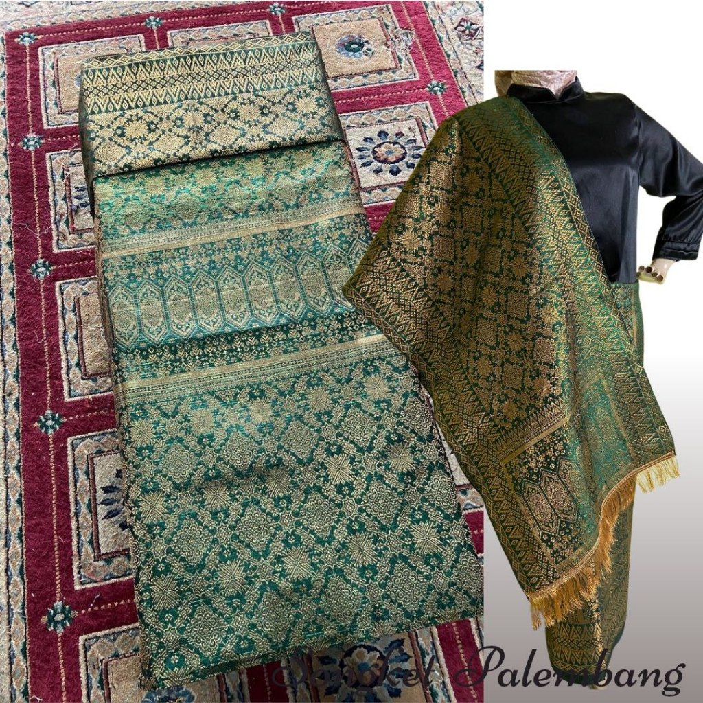 Jual Tina Songket - Songket Palembang Asli Lepus Khas Palembang Berbagai Macam Warna Dan Motif ...