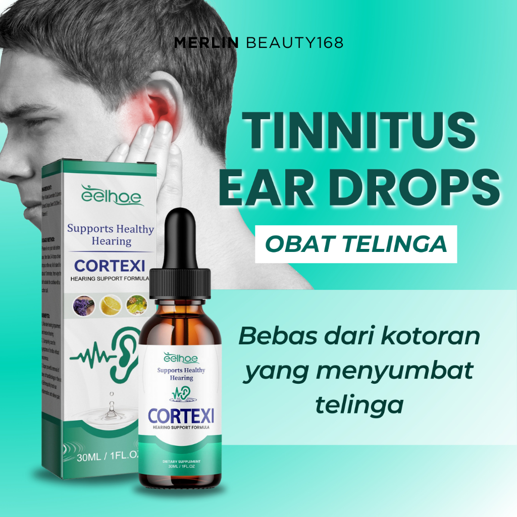 Jual EELHOE Tinnitus Ear Drops 30ml Obat Telinga Berair Dan Bau Obat ...