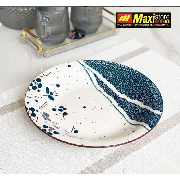 Jual Piring makan keramik 23 cm - Maxistore | Shopee Indonesia