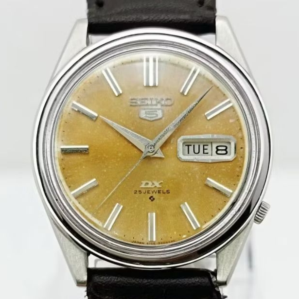 Jual Jam Tangan Seiko 5 DX Automatic Vintage Tropical Dial | Shopee Indonesia