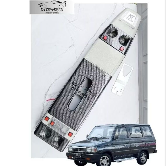 Jual KOKPIT ROOF CONSOLE BOX MOBIL KIJANG GRAND WARNA CREAM CARBON ...
