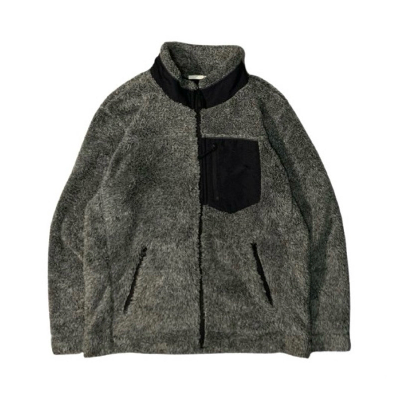 Jual Sherpa Jacket GU “Grey” | Shopee Indonesia