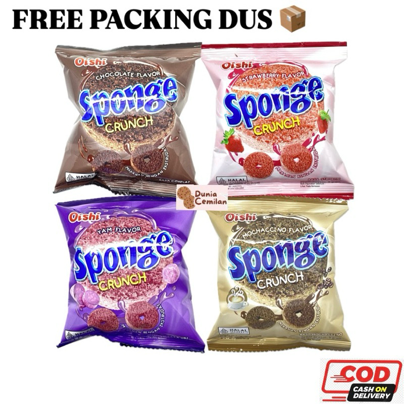Jual [TERMURAH!!] Oishi SPONGE KECIL 9gr Aneka Rasa - Makanan Ringan ...