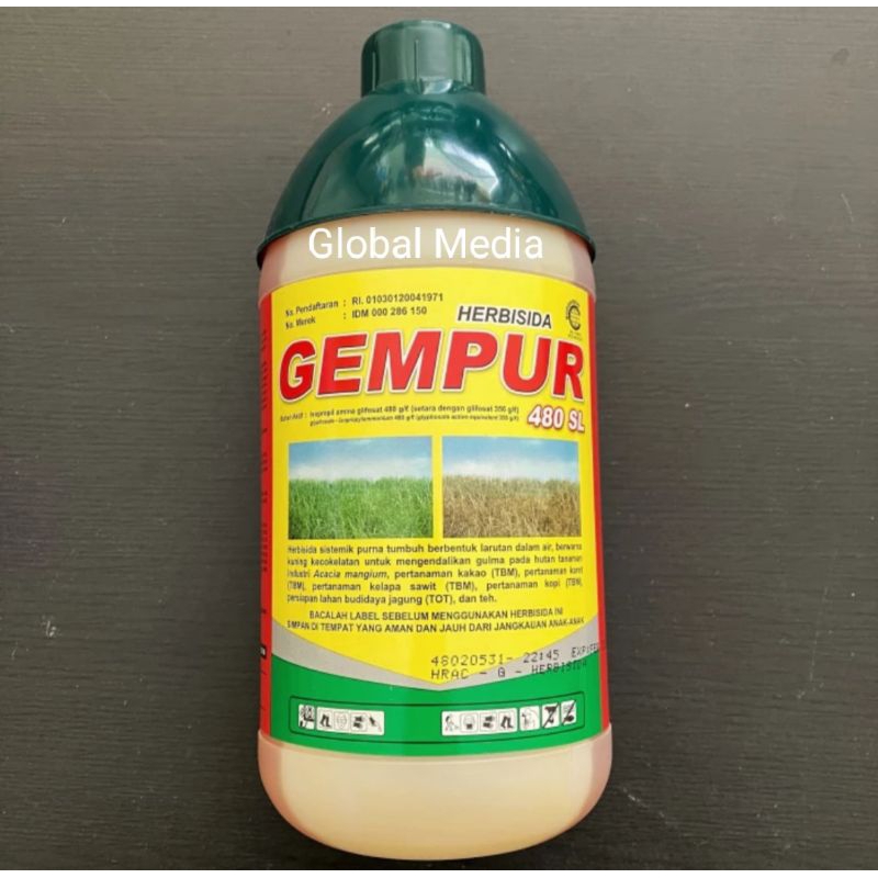 Jual Gempur 480SL 1Liter / Herbisida Sistemik Pembasmi Gulma | Shopee ...