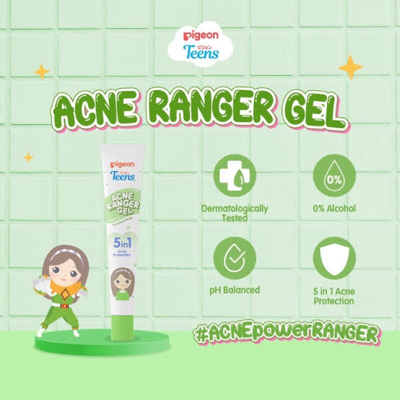 Jual Pigeon Acne Ranger Gel 15ml | Shopee Indonesia