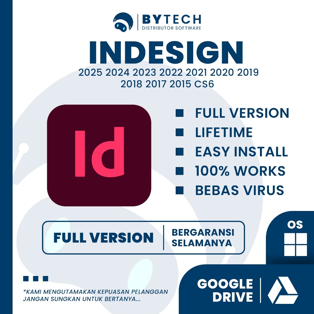Jual InDesign Full Version Baru/Lama Anti-Disable 2025 2024 2023 2022 ...