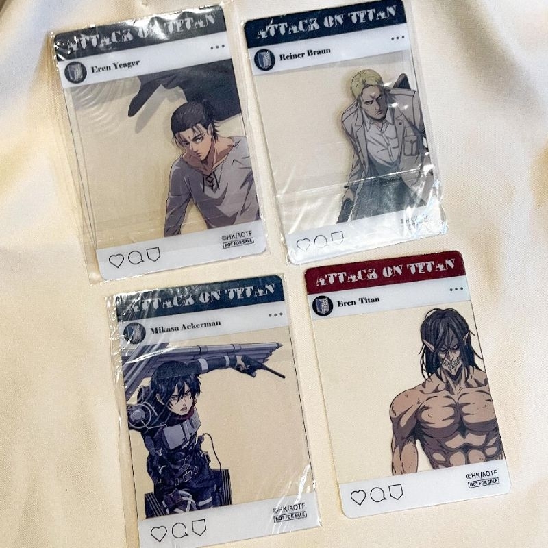 Jual Attack on Titan Shingeki no Kyojin OFFICIAL ORIGINAL ORI AOT SNK ...