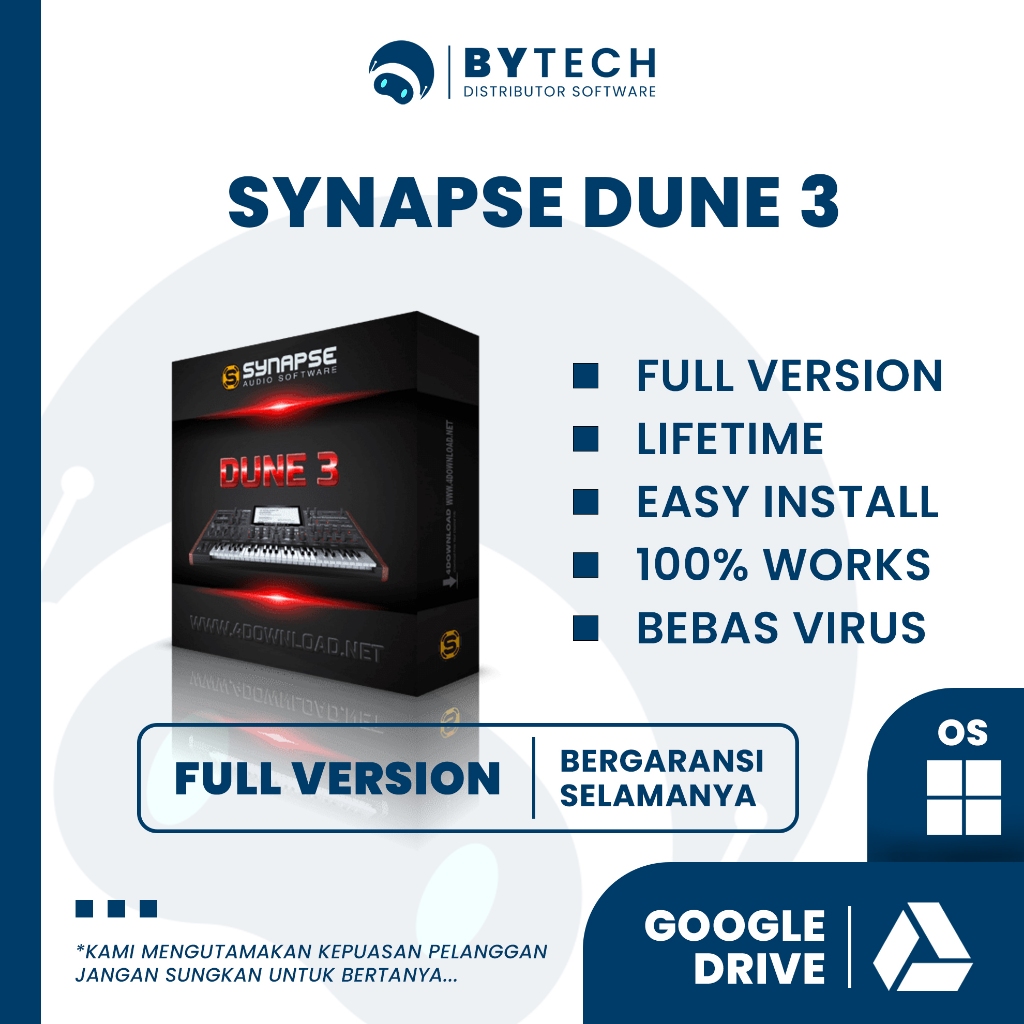 Jual Synapse DUNE 3 | Windows Audio Plugin VST | Shopee Indonesia