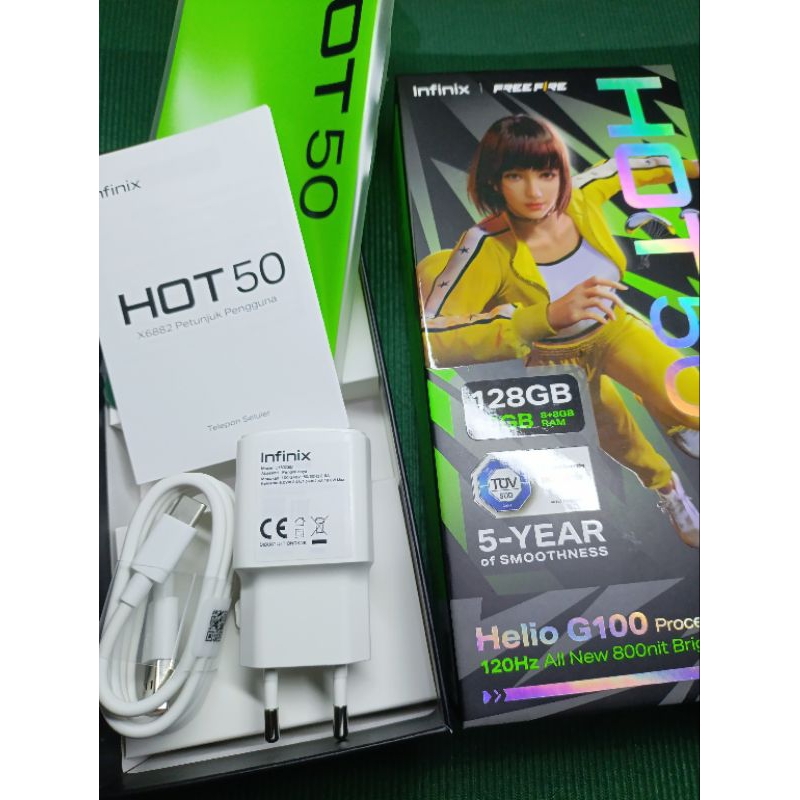 Jual CHARGER BAWAAN INFINIX HOT 50 KAPASITAS 18WATT FAST CHARGING ASLI ...