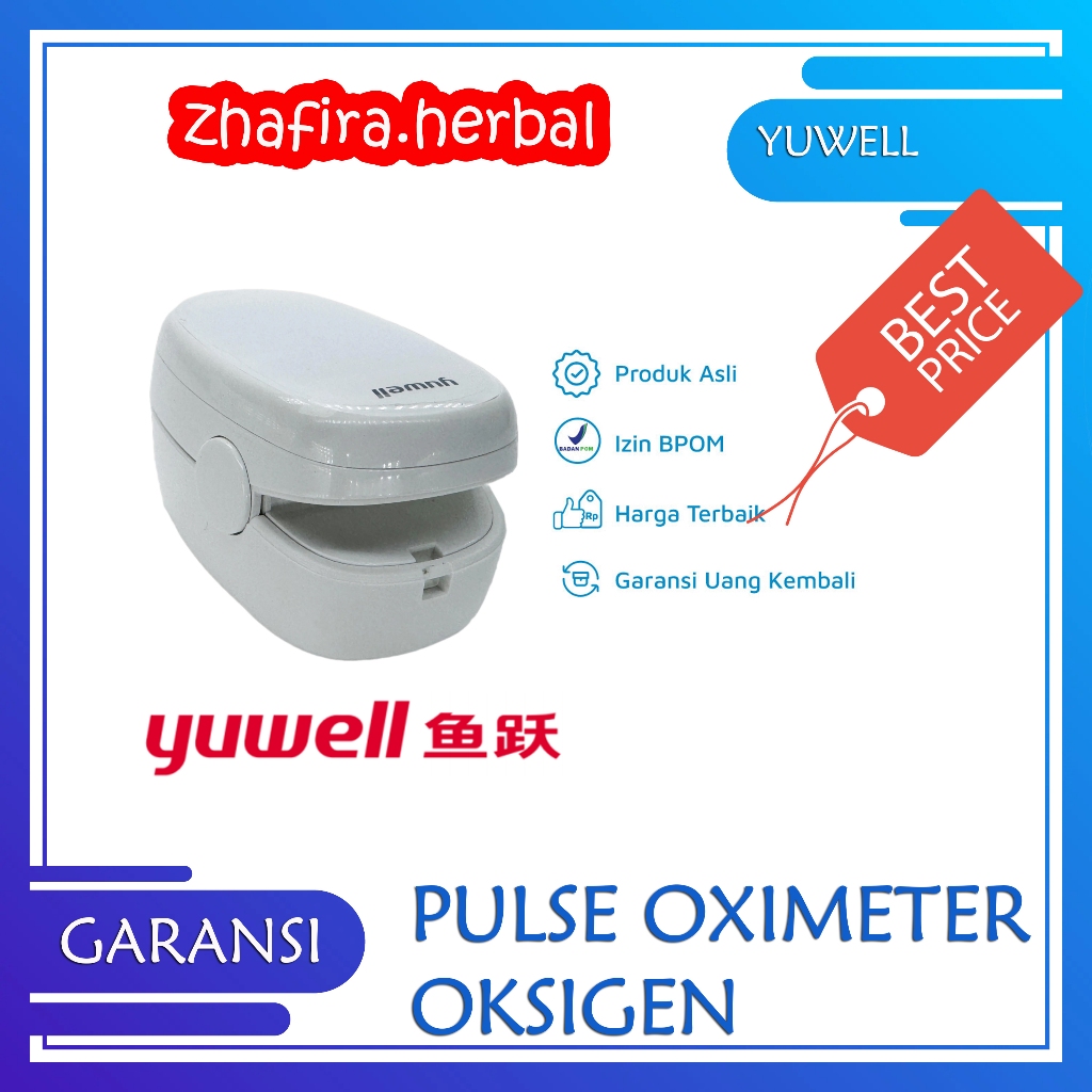 Jual OXIMETER PULSE OKSIGEN YUWELL / ALAT UKUR SATURASI OKSIGEN YUWELL ...