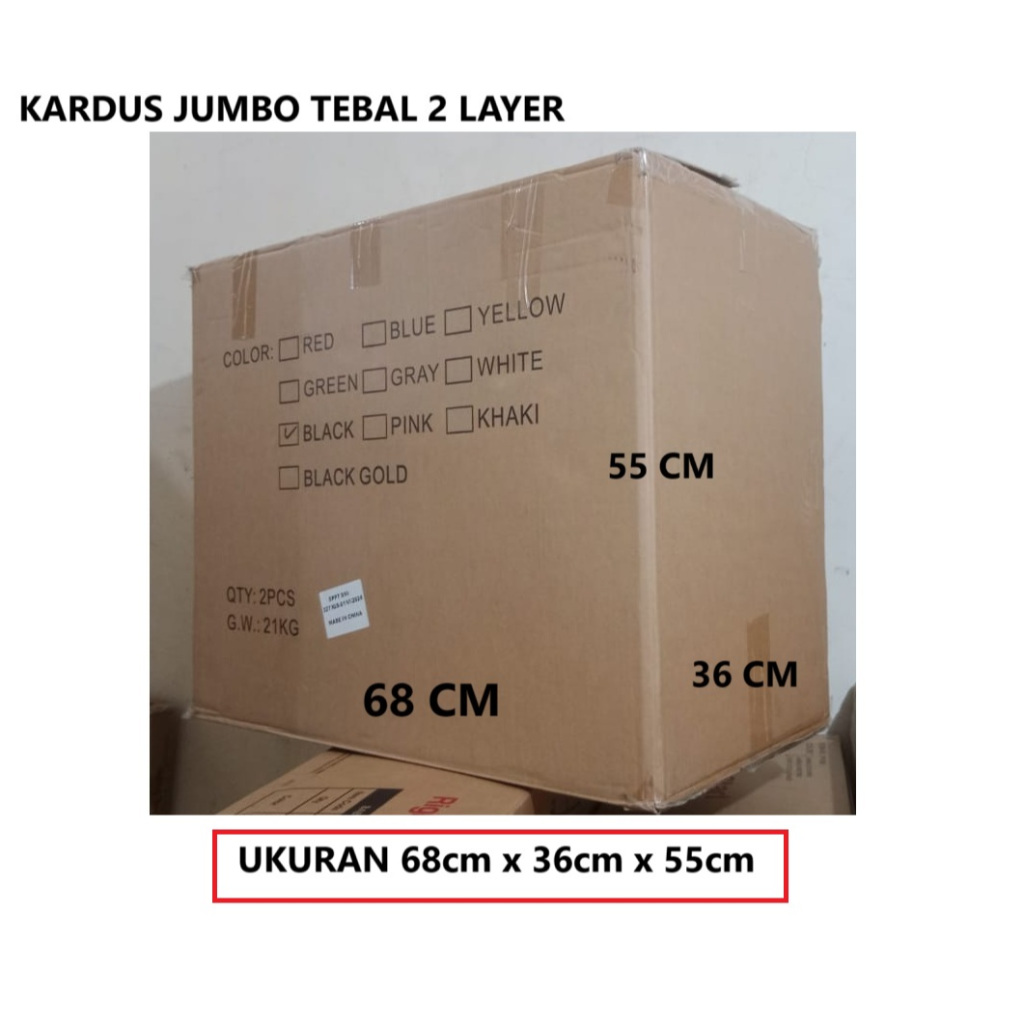Jual Kardus Bekas Tebal Ukuran Besar Jumbo Packing Pindahan 2Ply 2 ...