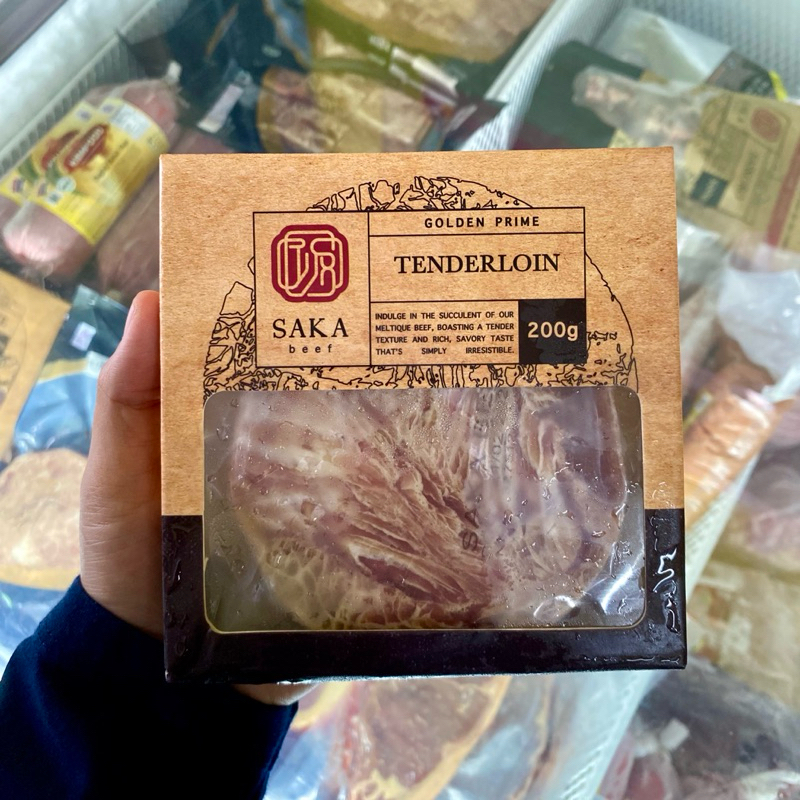 Jual Saka Beef Tenderloin Steak 200gr | Shopee Indonesia