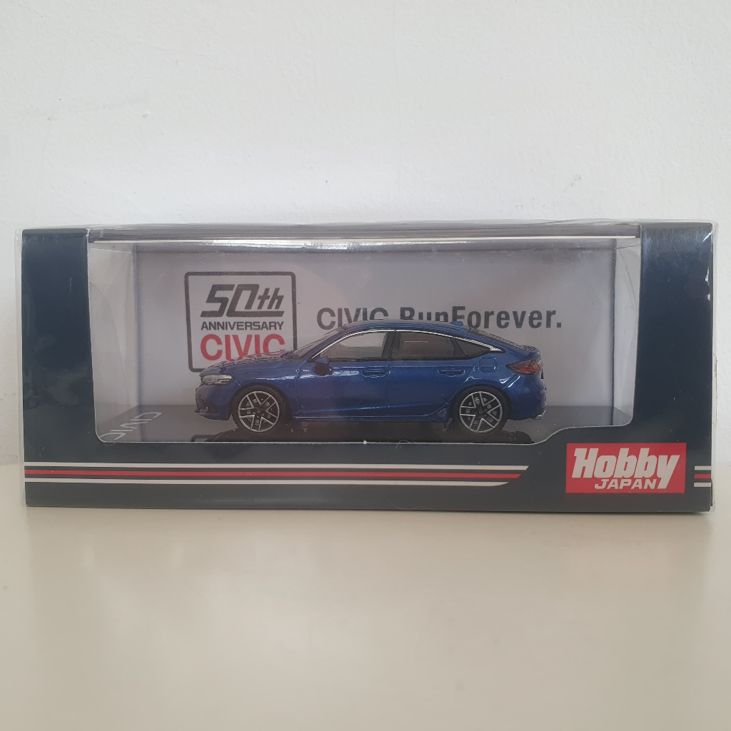 Jual Hobby Japan Honda Civic FL1 LX 1/64 (Premium, Crystal, Blue, M ...