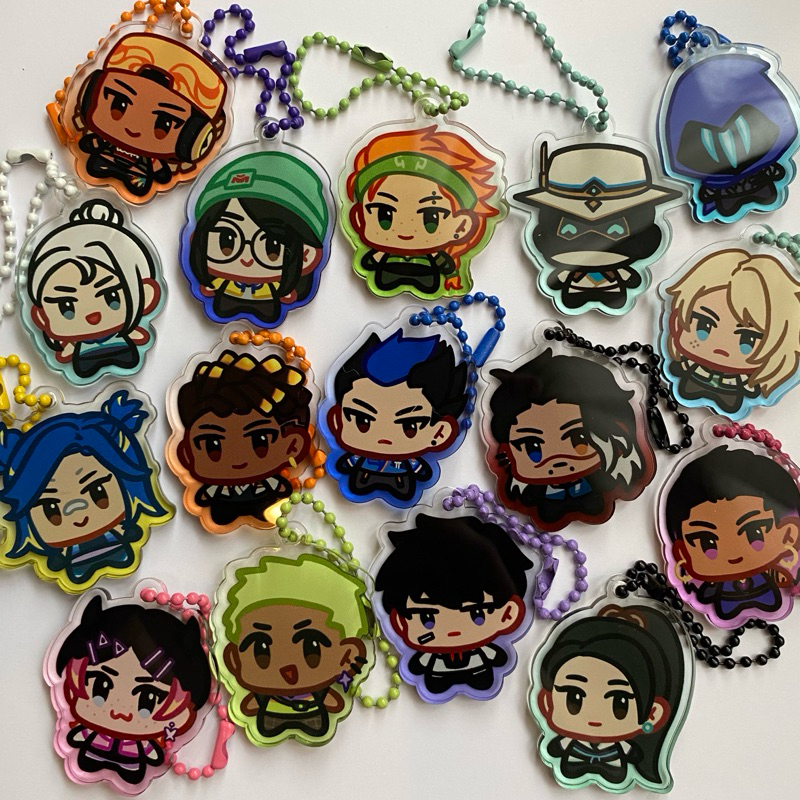 Jual Valorant Acrylic Keychain / Gantungan Kunci | Shopee Indonesia