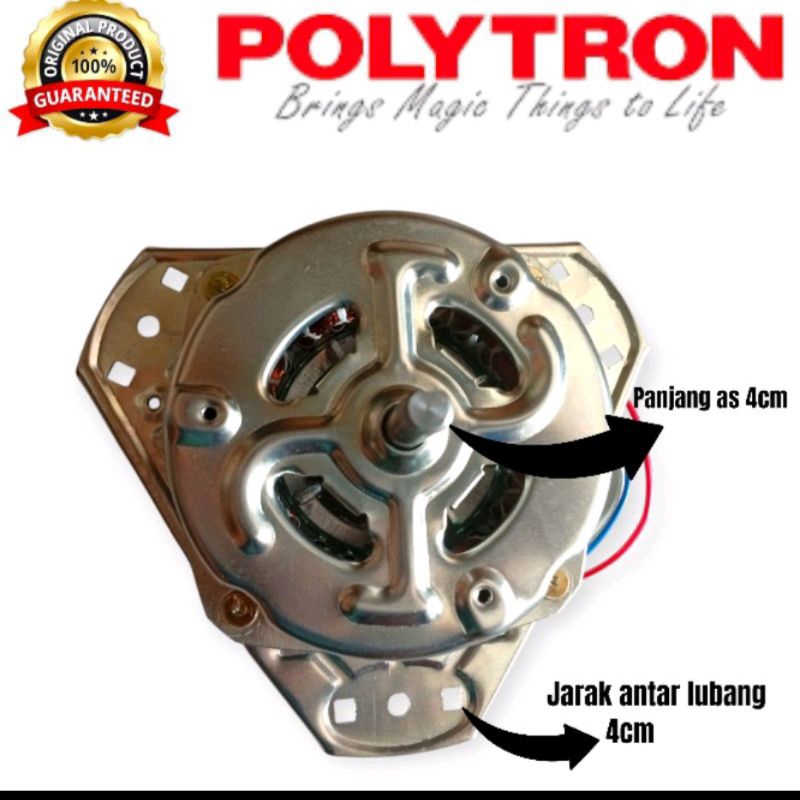 Jual DINAMO SPIN POLYTRON PWM 8366 / 8363 / PWM 8073 8KG DINAMO PENGERING MESIN CUCI POLYTRON 2 ...