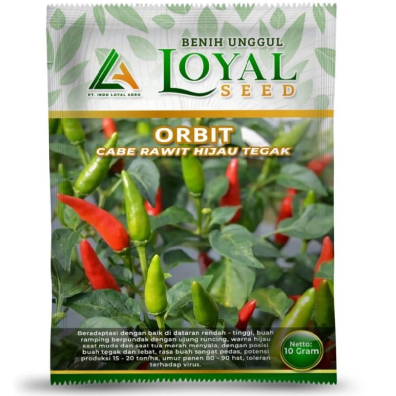 Jual Benih Cabai Rawit ORBIT (Type Hijau Tegak) | Shopee Indonesia
