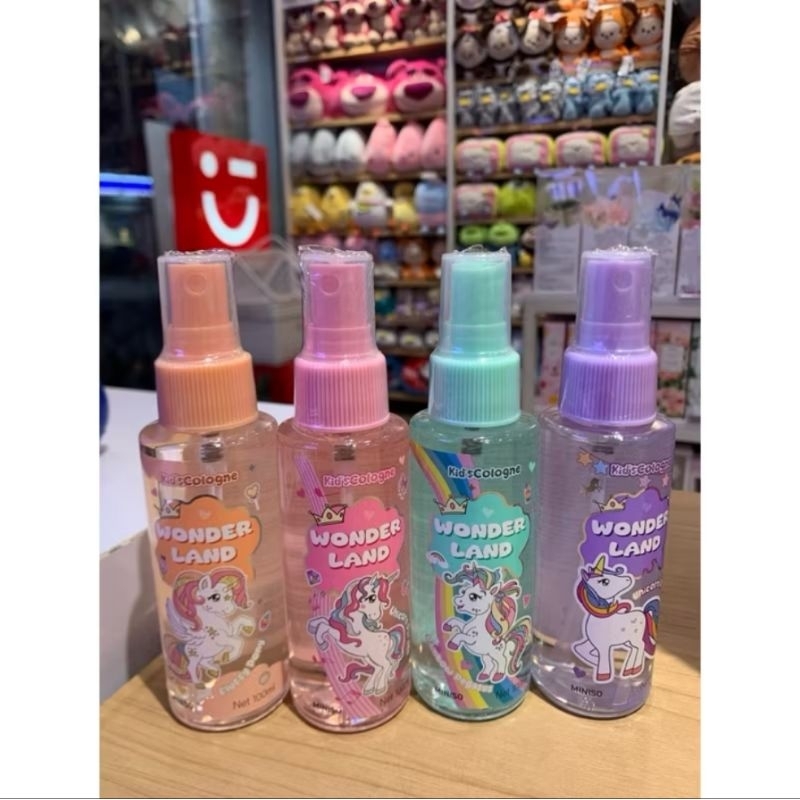 Jual Official BALI MINISO Body Cologne / Body Mist Anak Fragrance 100ml ...