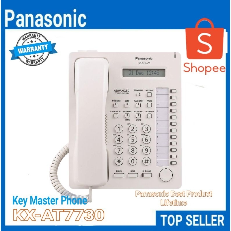 Jual Panasonic KX-AT7730 T7730 Digital Master Mesin Program Advanced ...