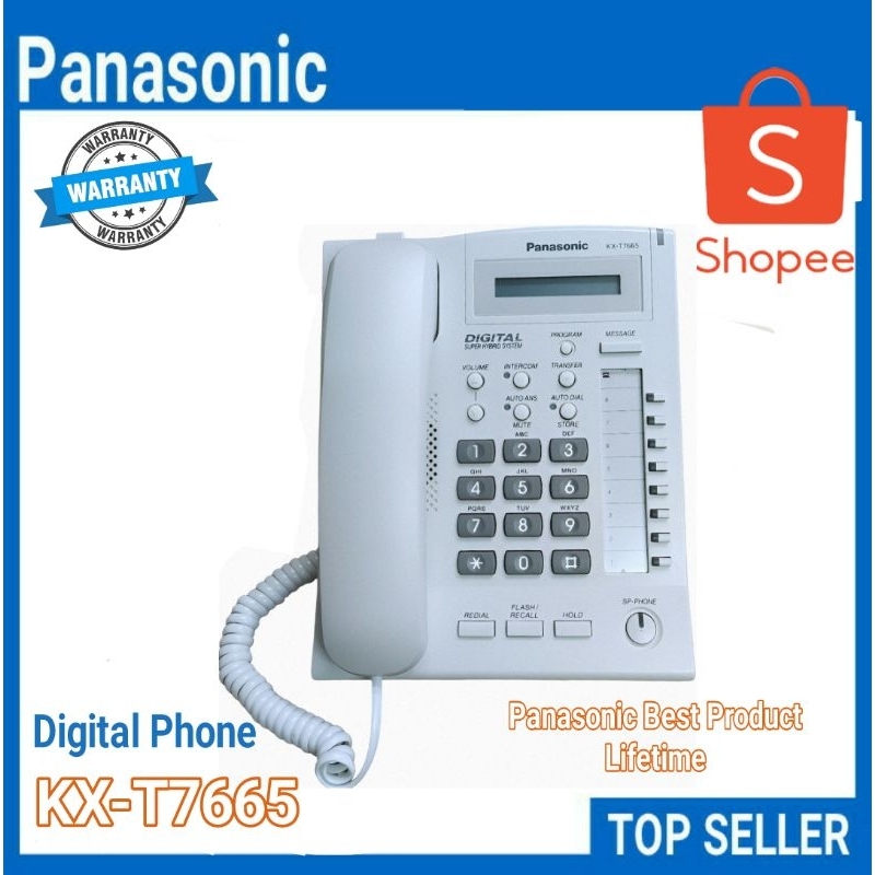 Jual Panasonic Digital Phone KX-T7665 PABX TDA Series Support | Shopee Indonesia