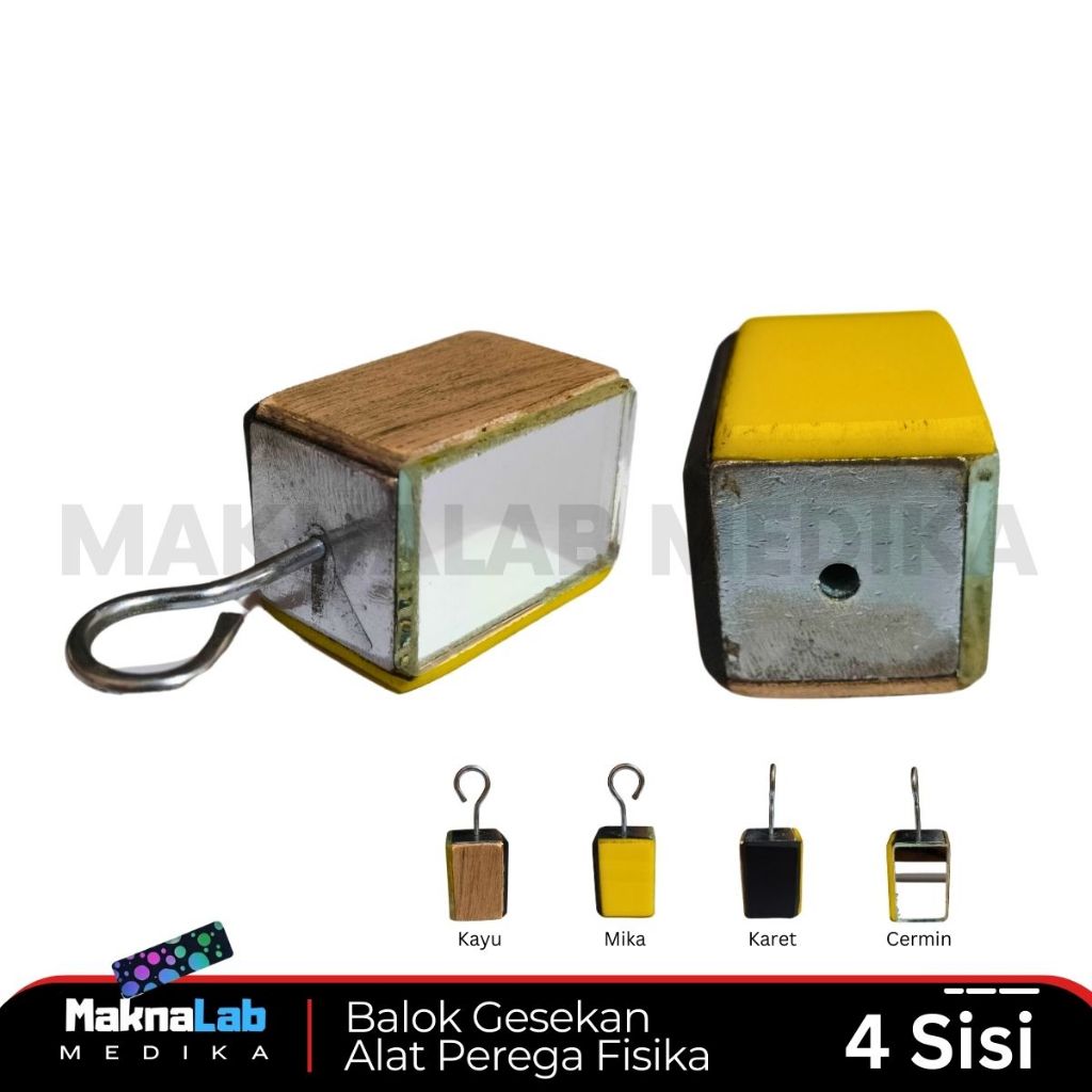 Jual Balok Gesekan Alat Peraga Fisika Balok Gesek / Alat Percobaan Gaya ...