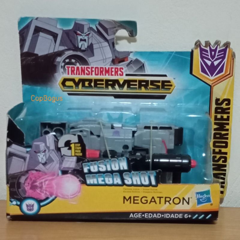 Jual Transformers Cyberverse Megatron Fusion Mega Shot Robot Autobot ...