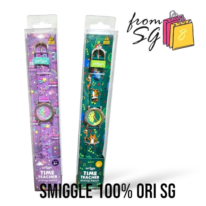 Jual Smiggle Time Teacher Analog Watch 100% ORI SG | Shopee Indonesia